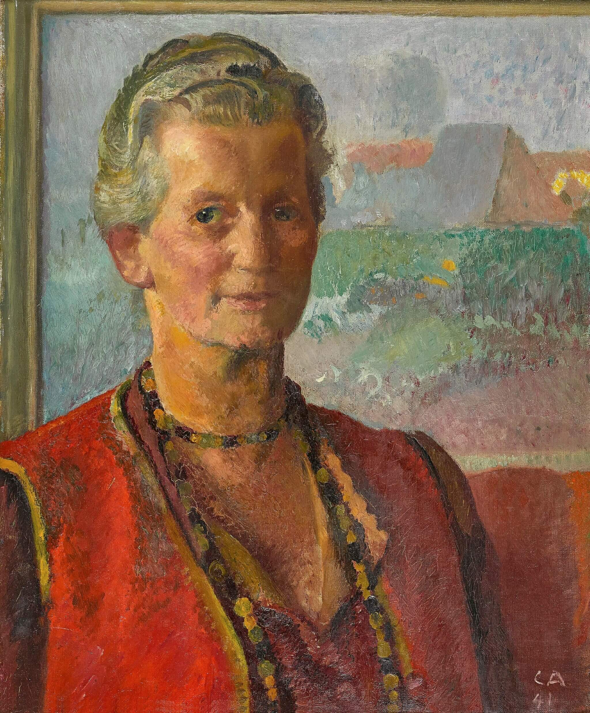 Bildnis Anna Amiet | Werk von Cuno Amiet